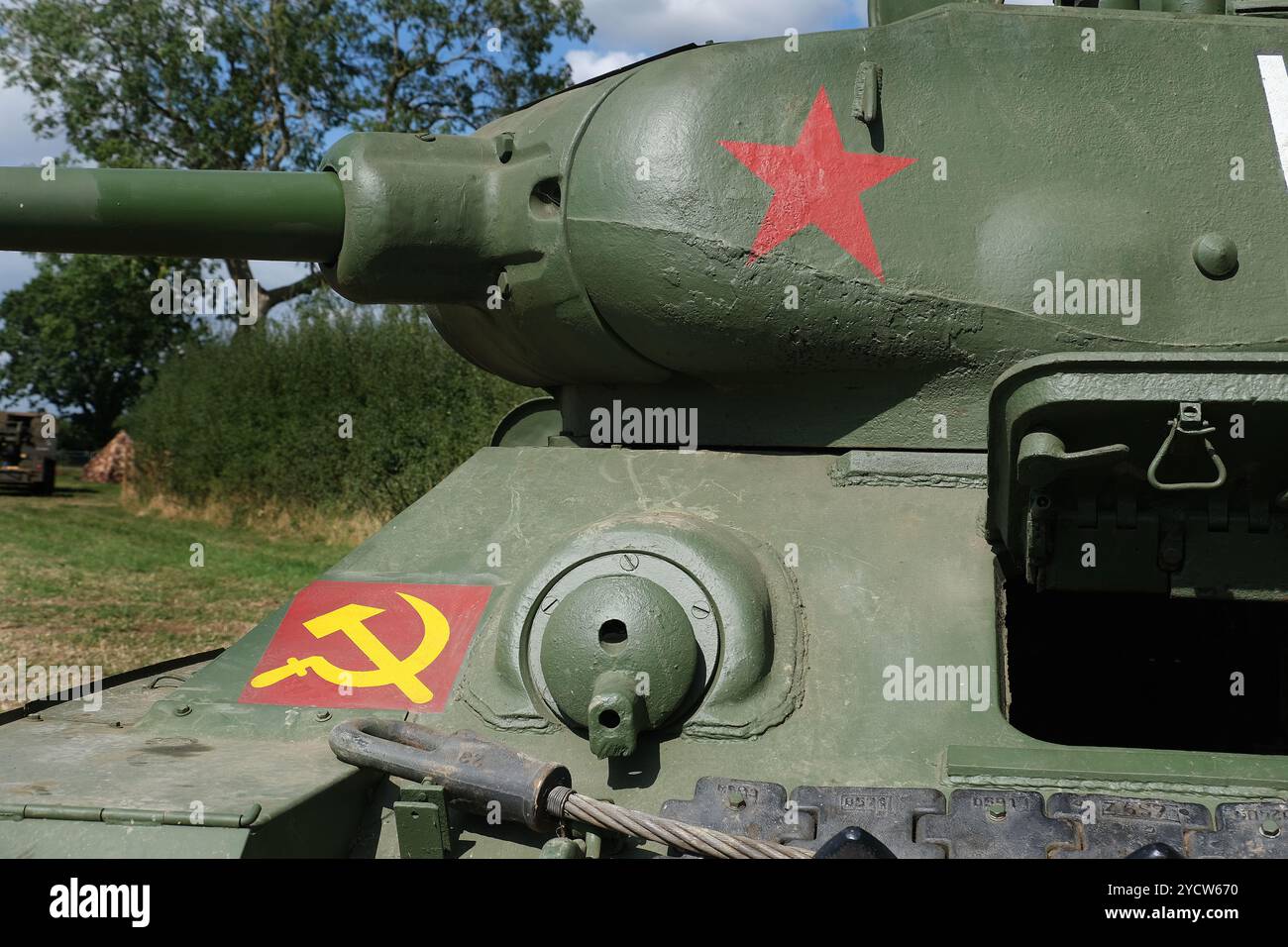 The T-34 is a Soviet medium tank from World War II. When introduced ...
