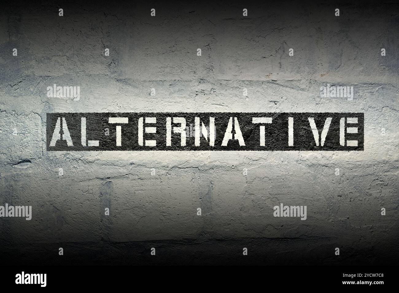 Alternative word gr Stock Photo - Alamy