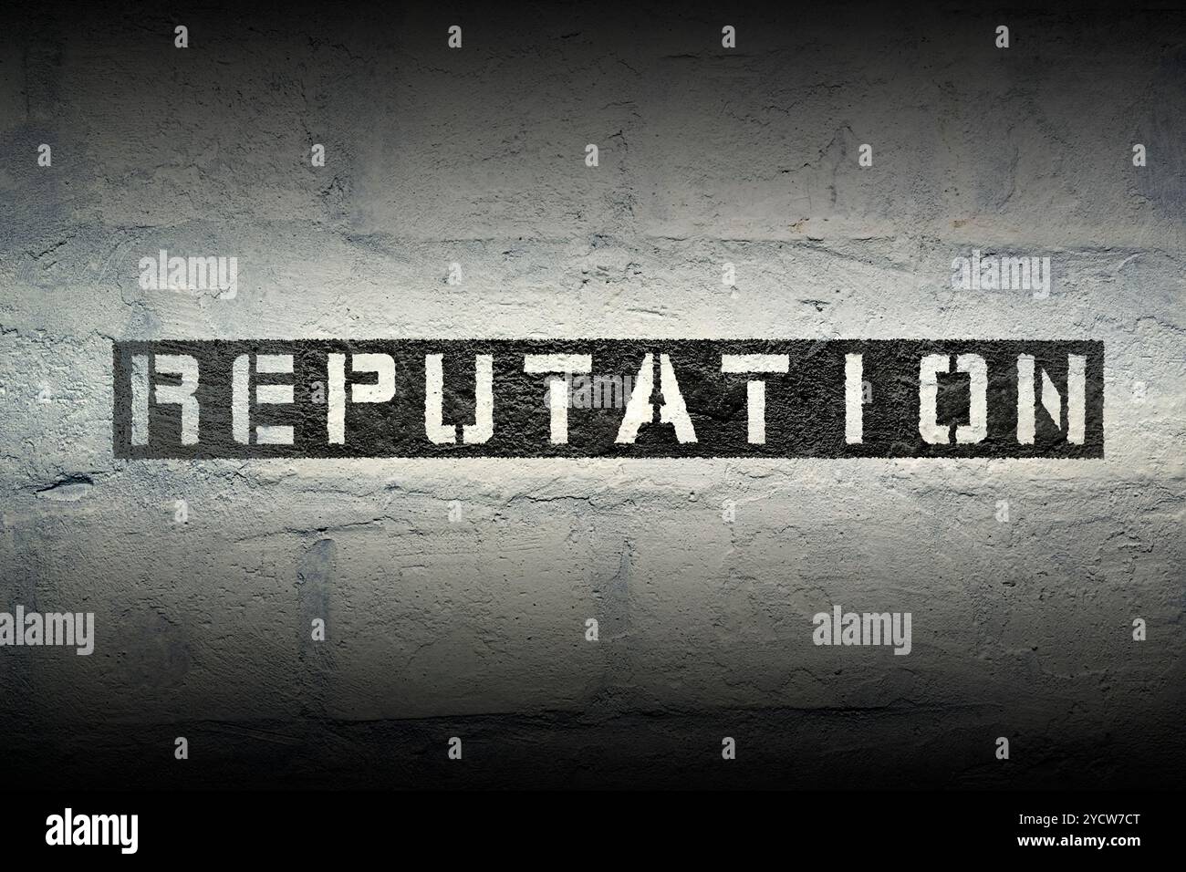 Reputation word gr Stock Photo - Alamy