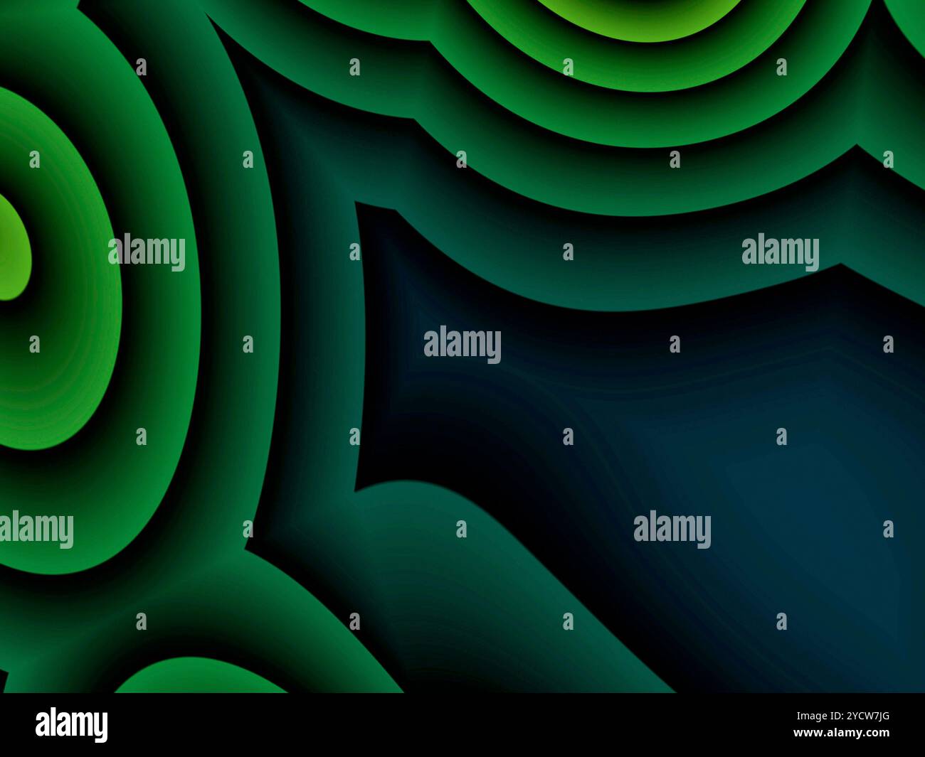 Green overlap hi-res stock photography and images - Alamy