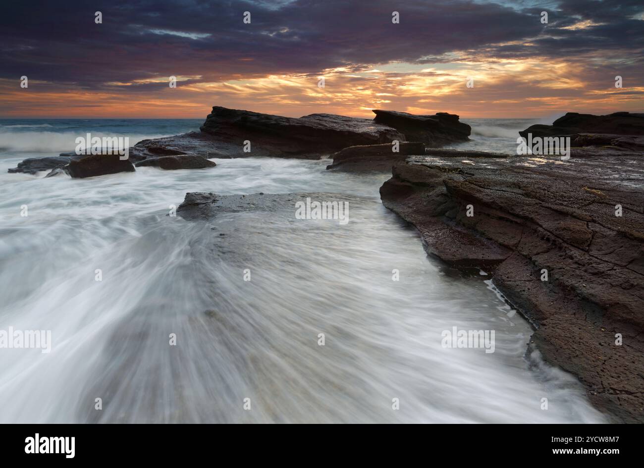 Sunrise Culburra Beach Stock Photo - Alamy