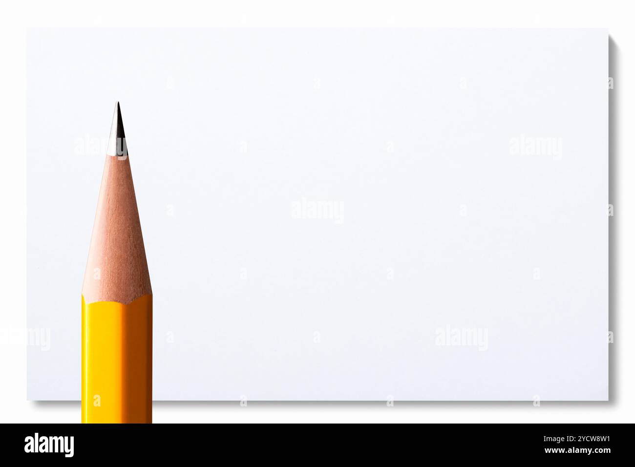 Pencil and paper Stock Photo - Alamy