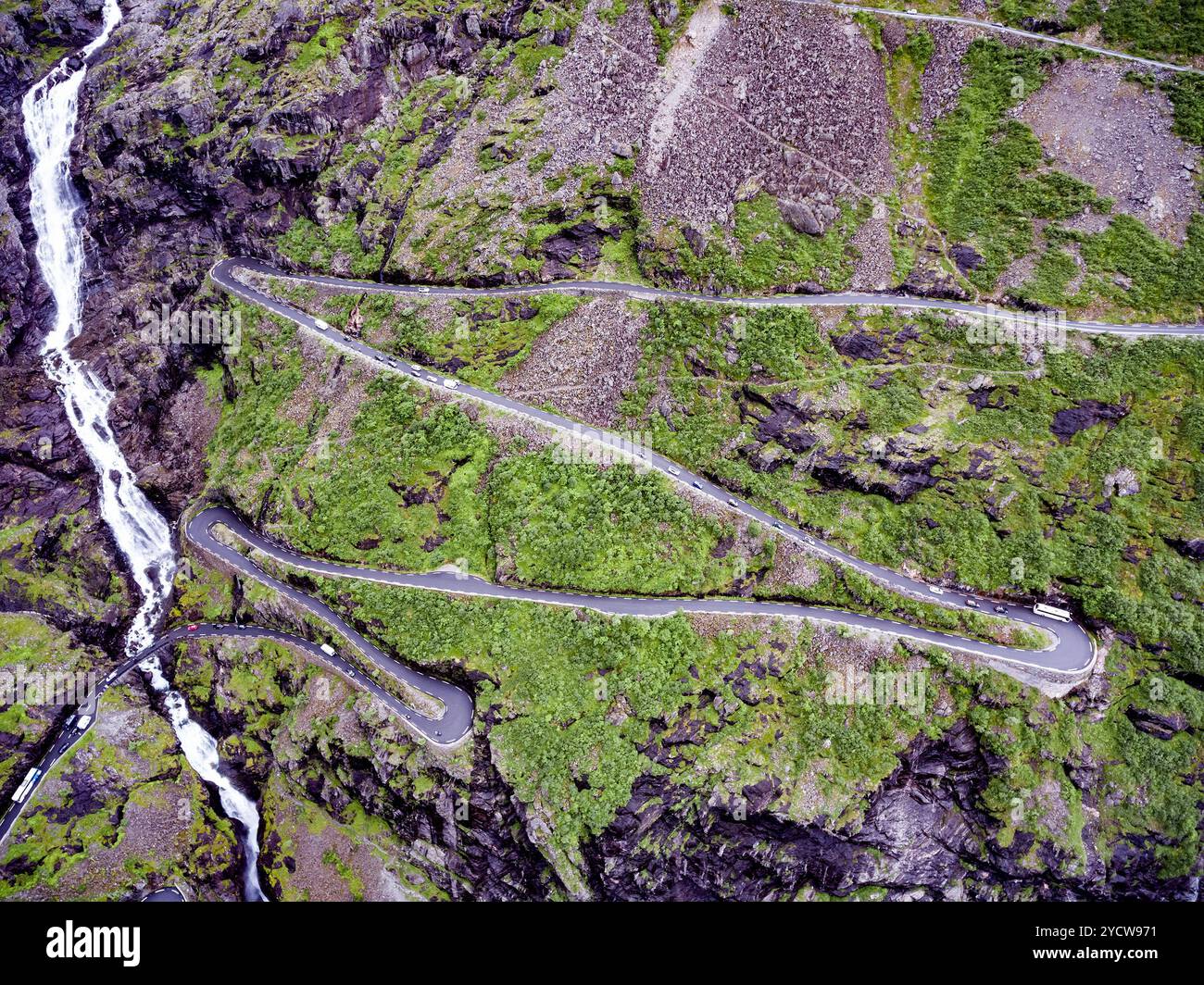 Trolls path trollstigen trollstigveien hi-res stock photography and ...