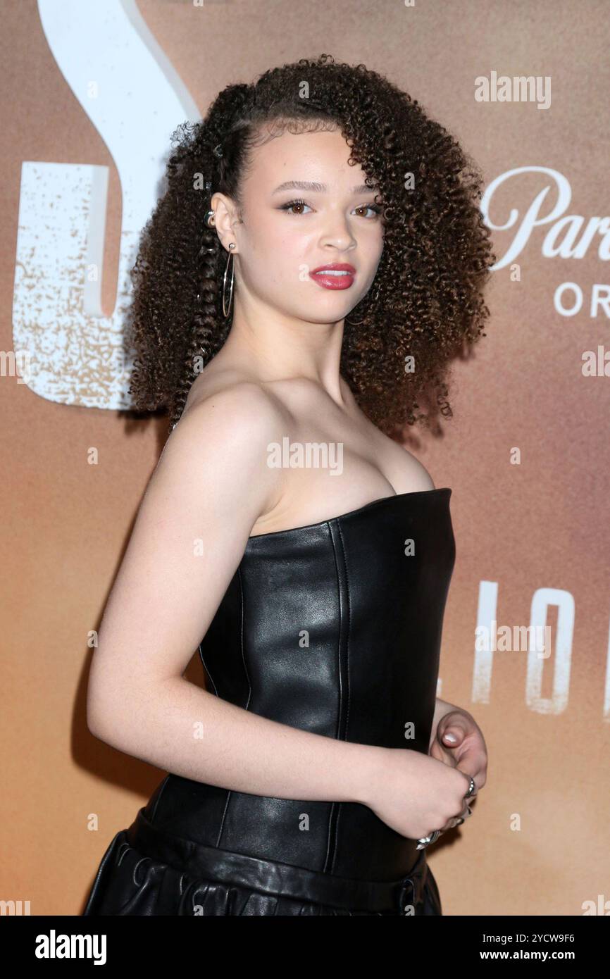 Hannah Love Lanier at arrivals for LIONESS Season 2 Premiere, Linwood ...