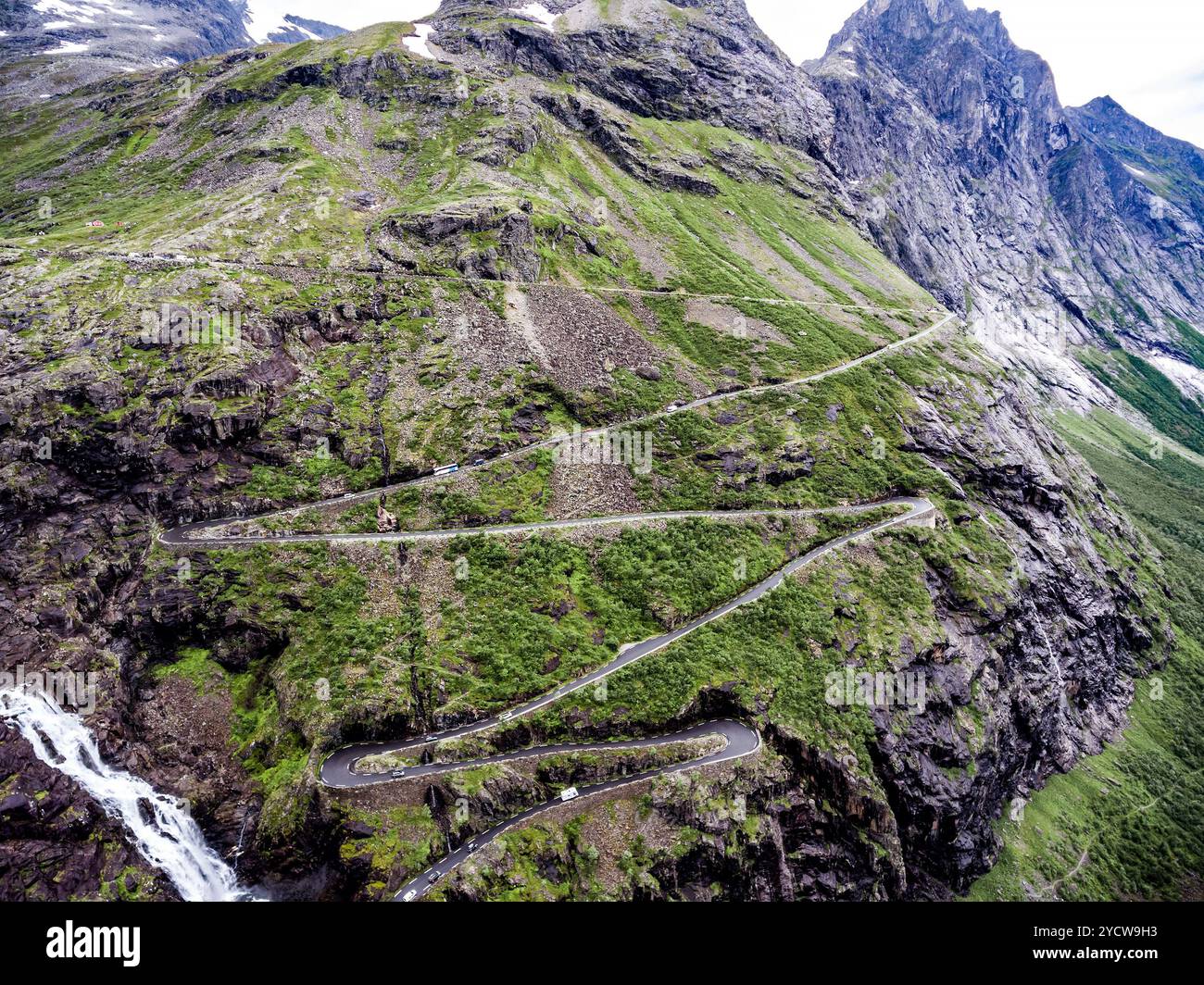 Trolls path trollstigen trollstigveien hi-res stock photography and ...