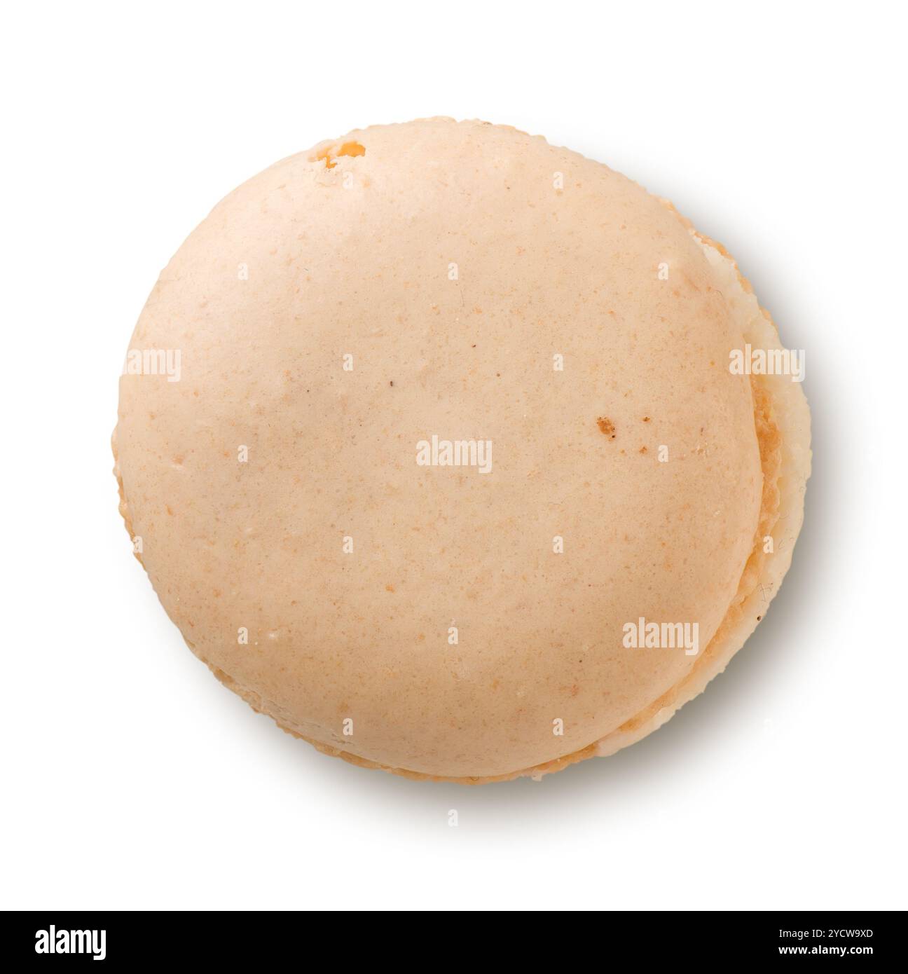 Coconut biscuit on white Cut Out Stock Images & Pictures - Alamy