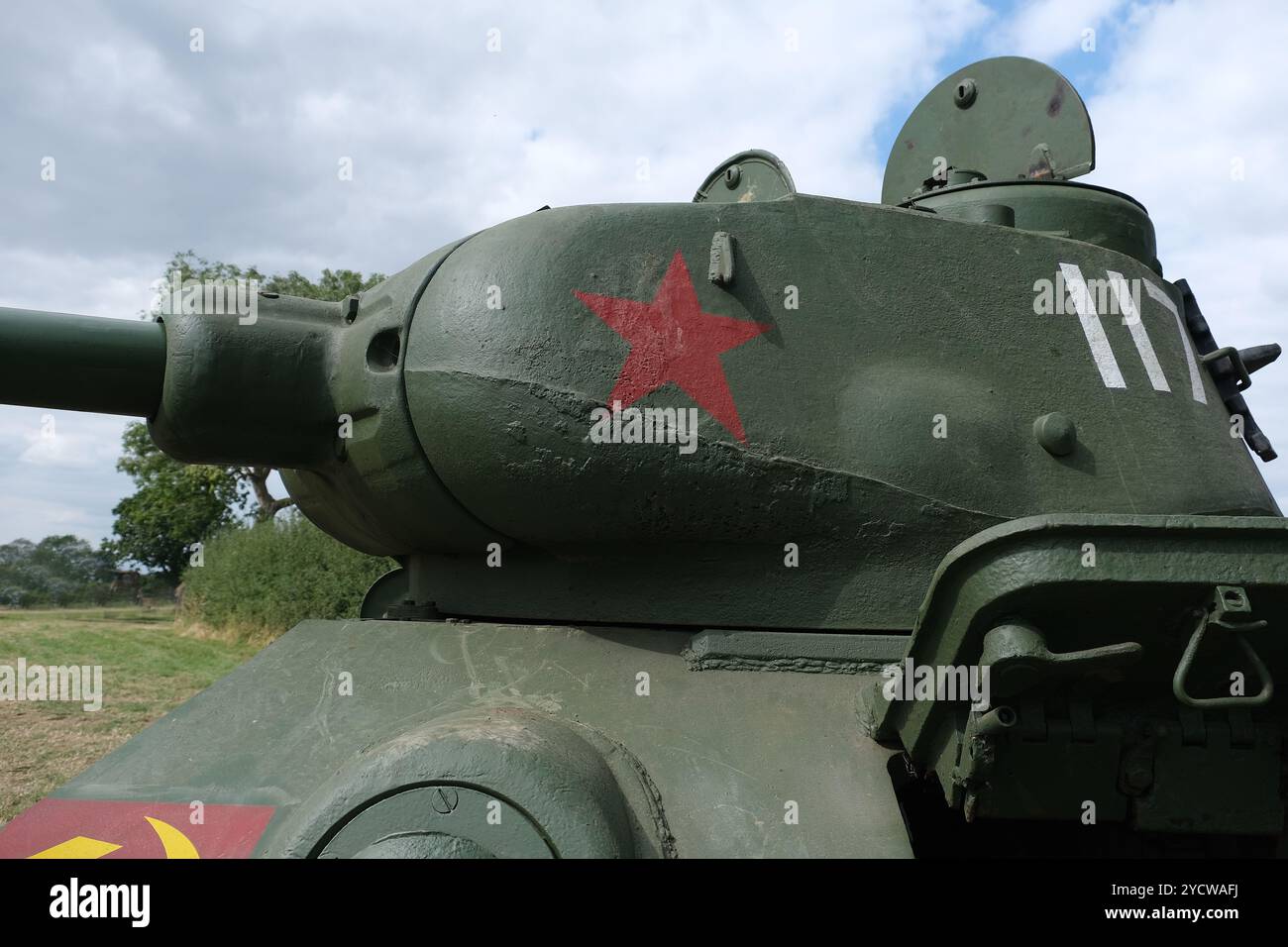 The T-34 is a Soviet medium tank from World War II. When introduced ...