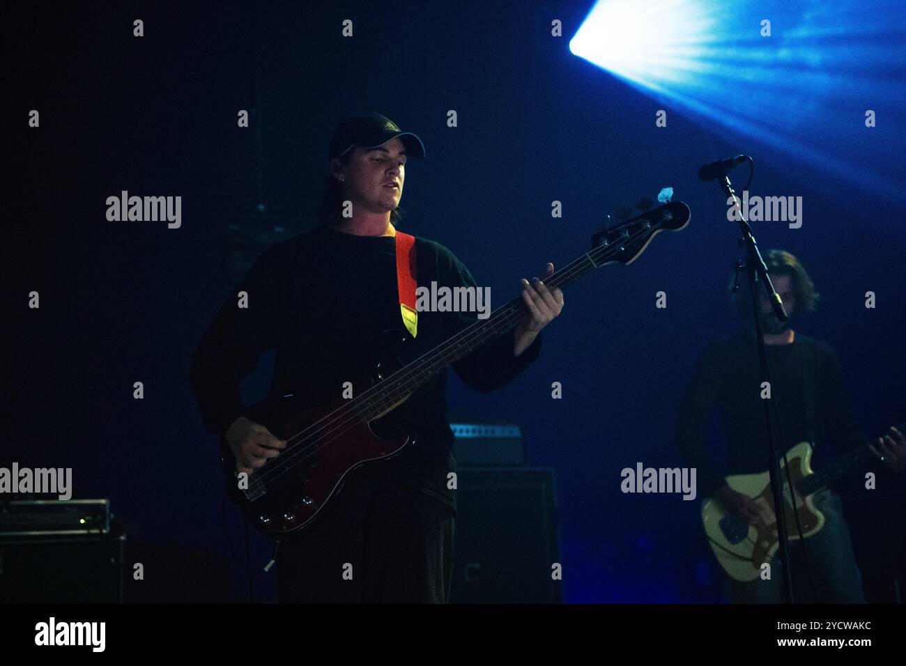 Australian post-punk band, Dust, performing live at the Tempodrom while ...