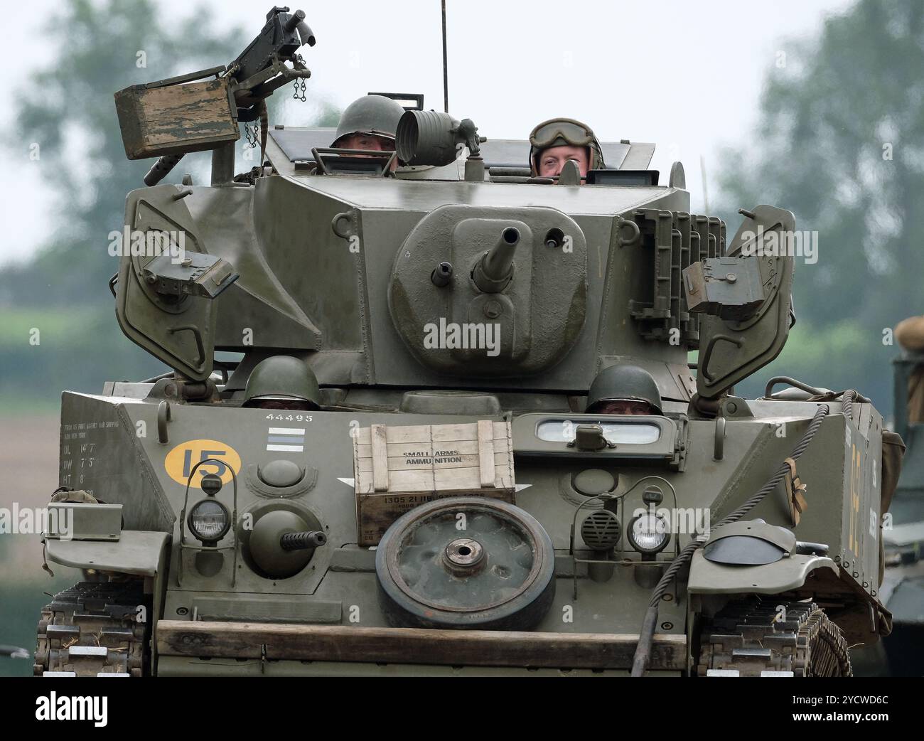 The M3 Stuart/light tank M3, was an American light tank of World War II. An improved version of ...