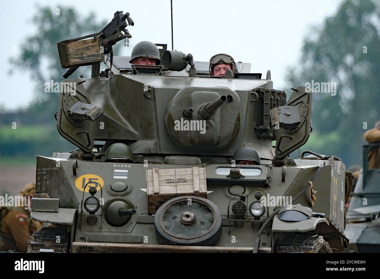 The M3 Stuart/light tank M3, was an American light tank of World War II ...