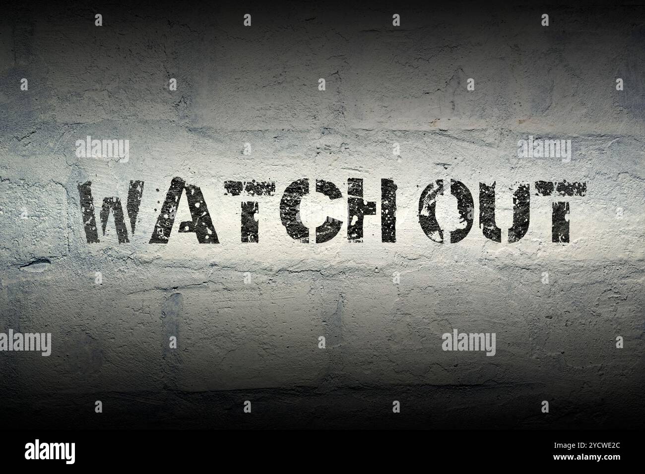Warning sign watch out hi-res stock photography and images - Alamy