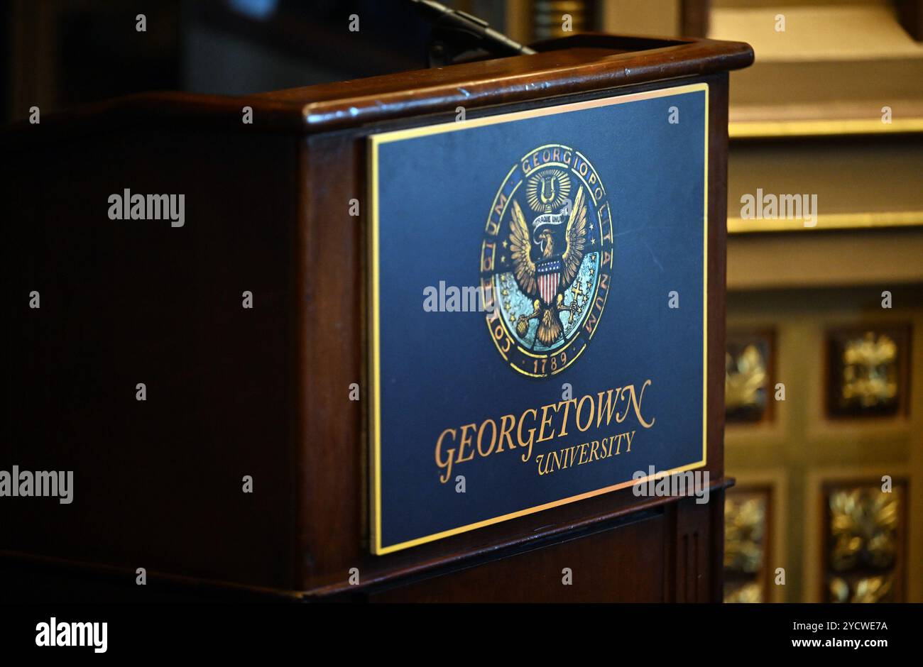 Georgetown university logo hi-res stock photography and images - Alamy