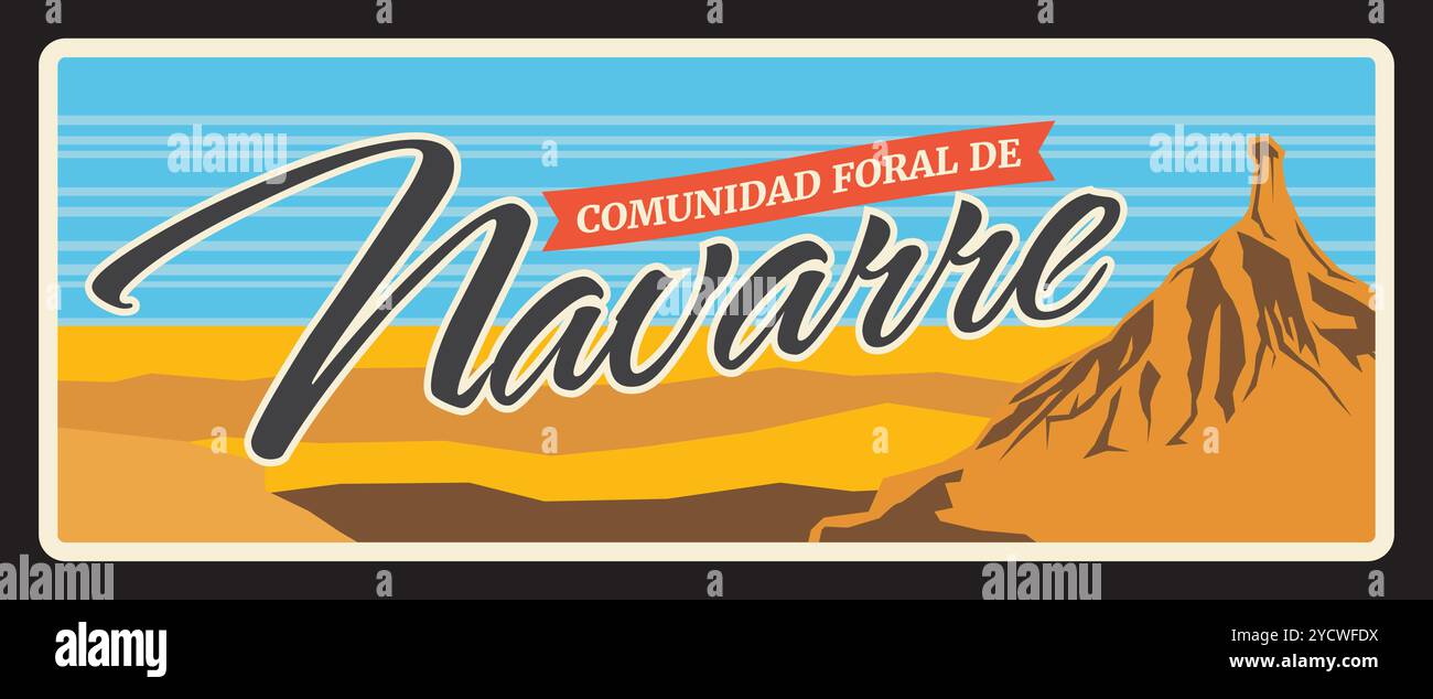 Bardenas reales Stock Vector Images - Alamy