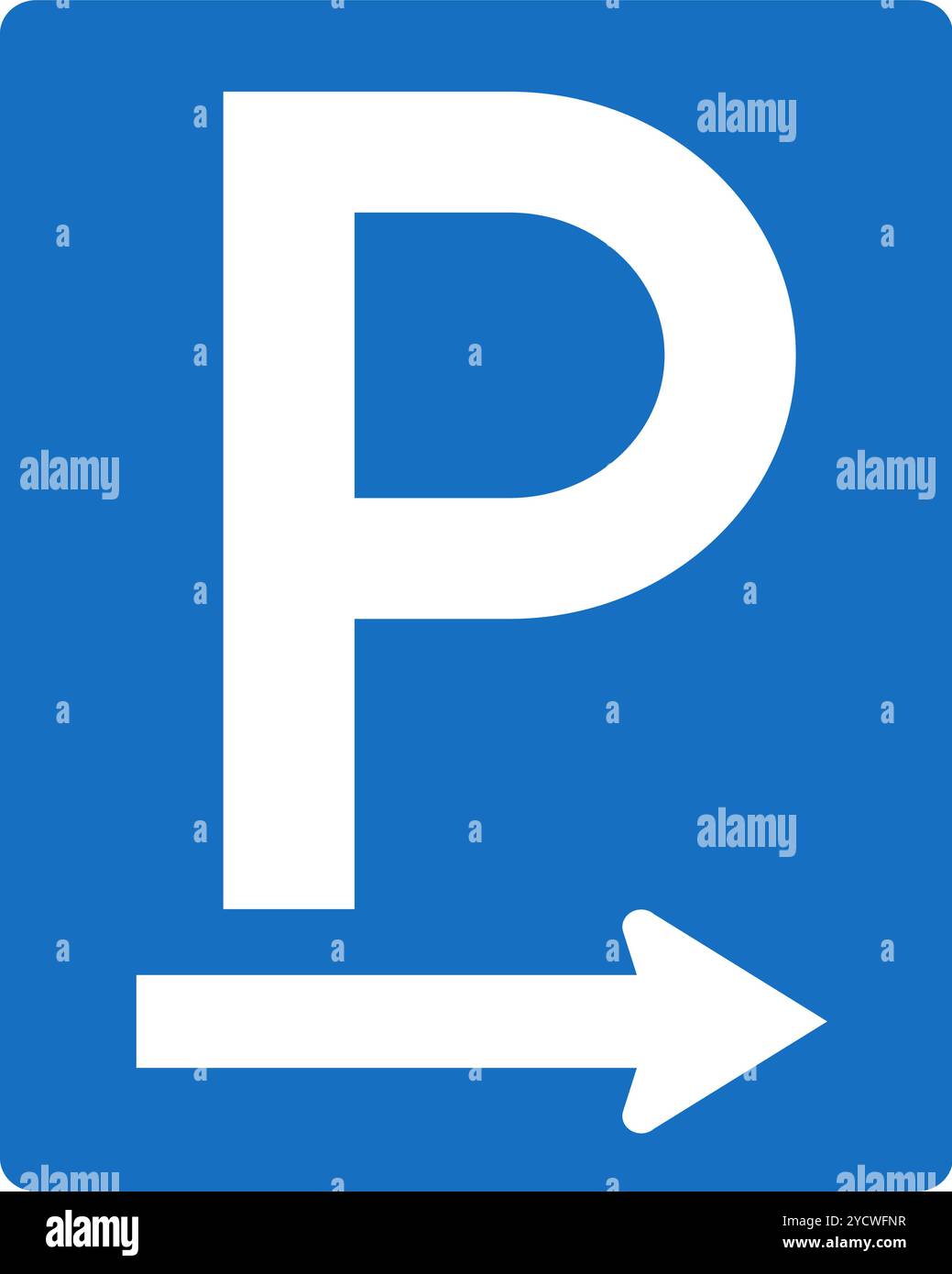 Parking lot, Informational signs, Road signs in Austria (German ...