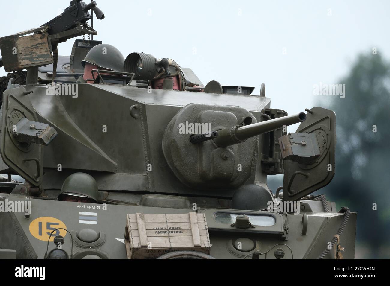 The M3 Stuart/light tank M3, was an American light tank of World War II. An improved version of ...