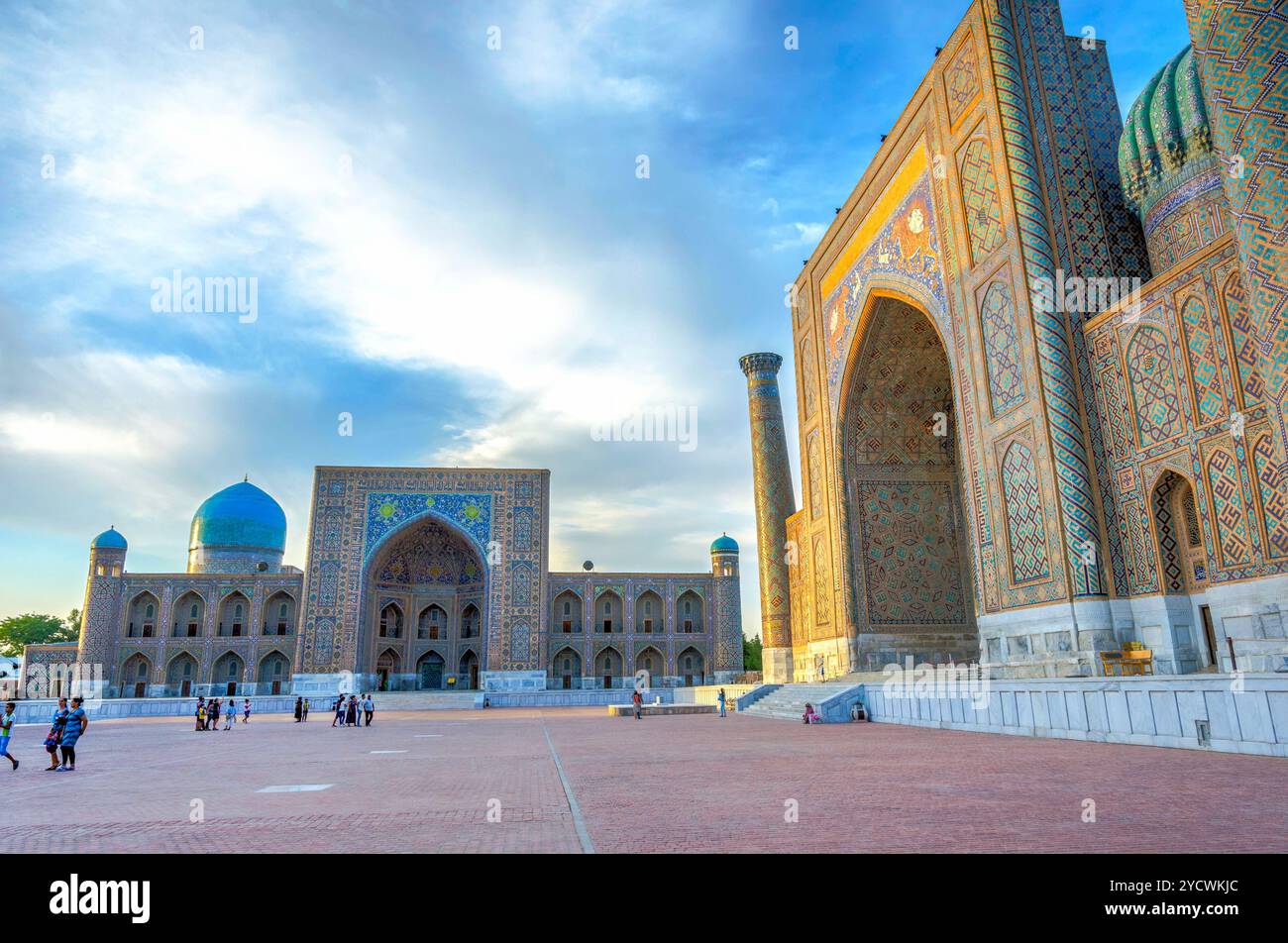 Registan, Samarkand, Uzbekistan Stock Photo - Alamy
