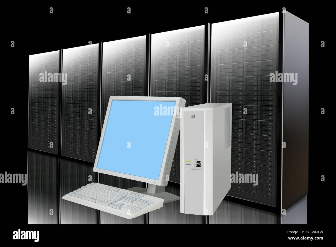 Computer server screen hi-res stock photography and images - Alamy