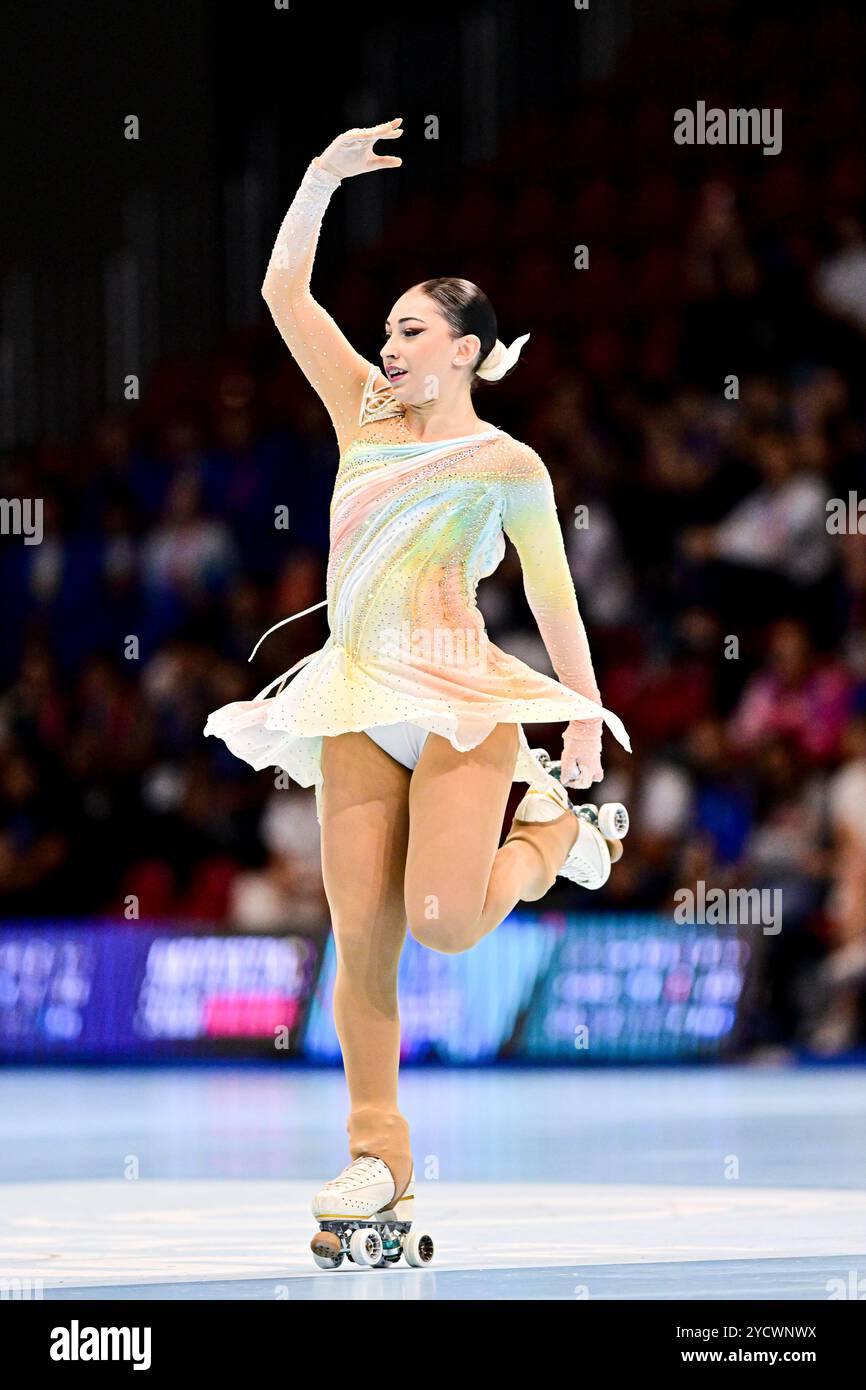 NATALIA BALDIZZONE MORALES (ESP), during Senior Women, Solo Dance, Free ...