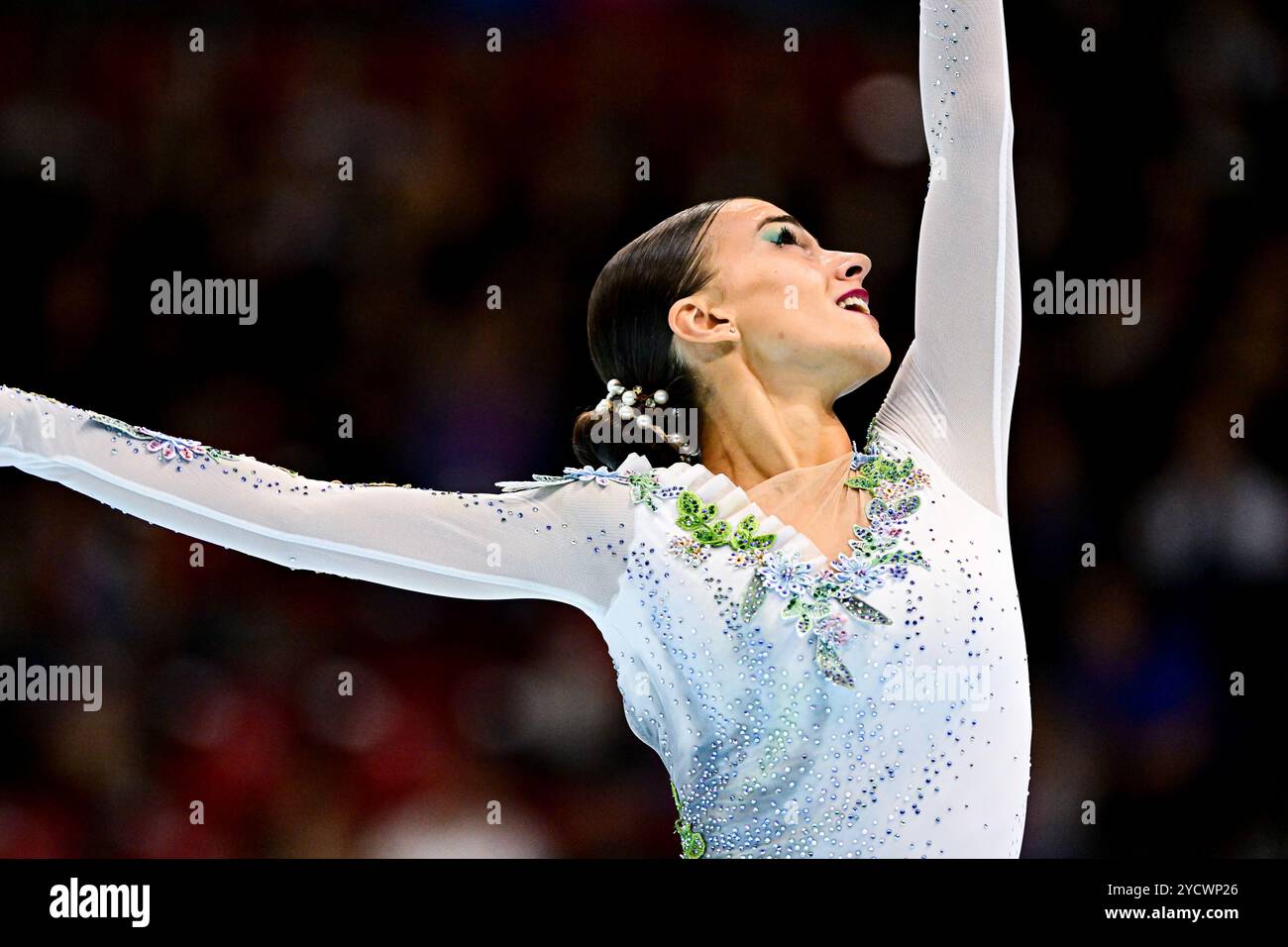 Figure skating women free dance hi-res stock photography and images - Alamy