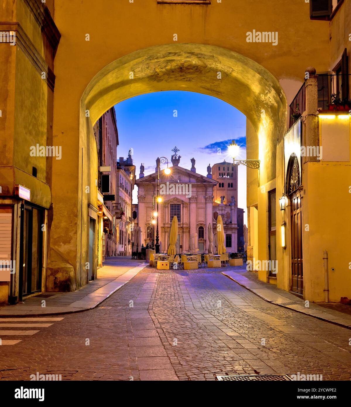 Mantua italy view sordello square hi-res stock photography and images ...