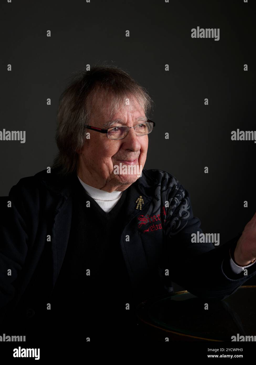 Bill Wyman at The Oldie Literary Lunch 22/10/24 Stock Photo - Alamy