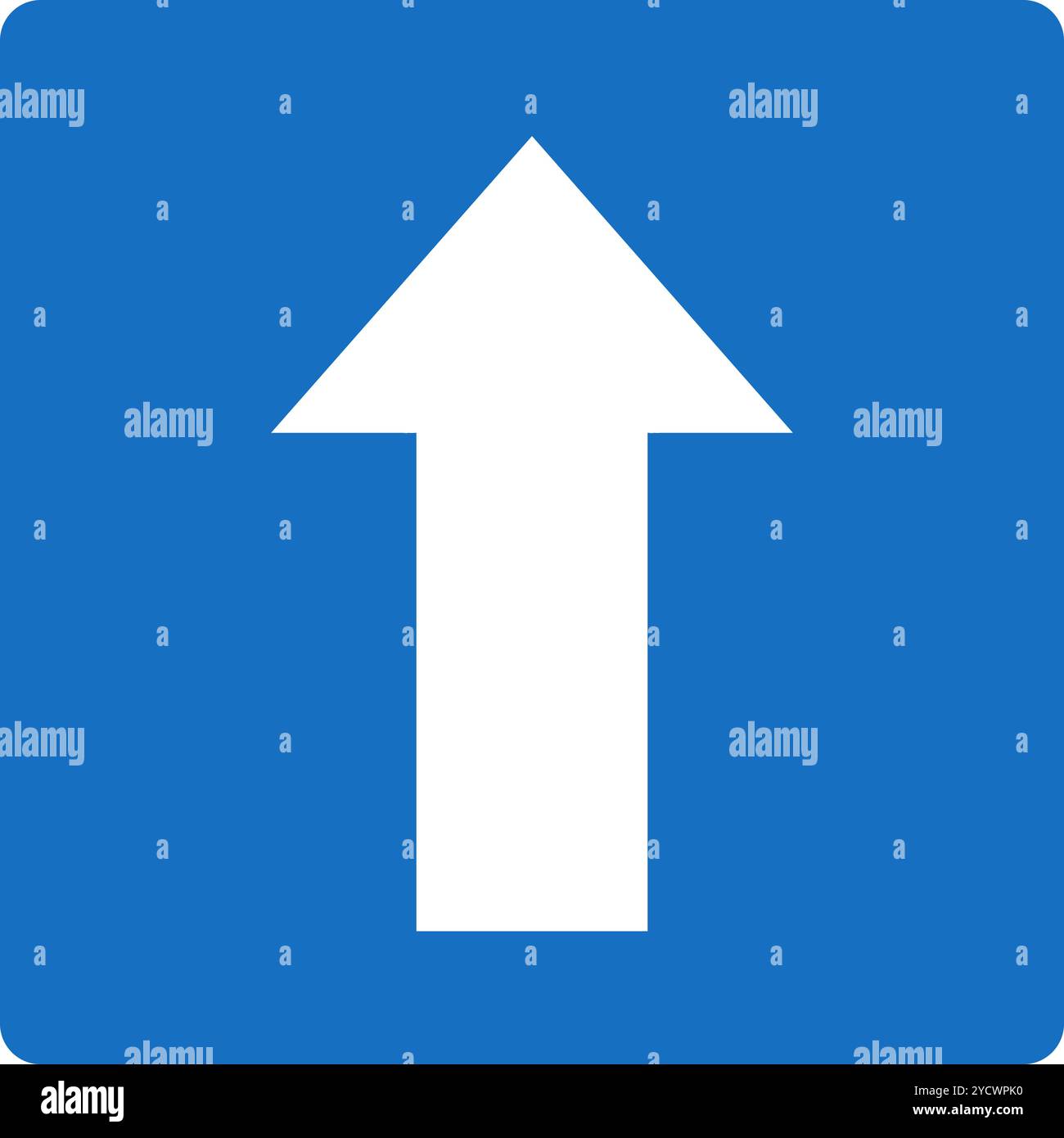 End of two-way traffic, Informational signs, Road signs in Austria ...