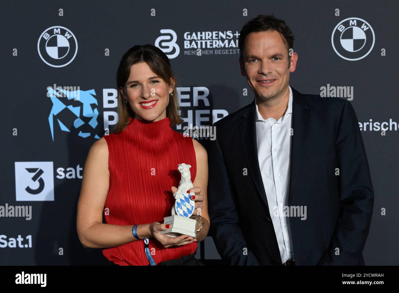 Munich, Germany. 23rd Oct, 2024. Sophie von der Tann stands with her ...