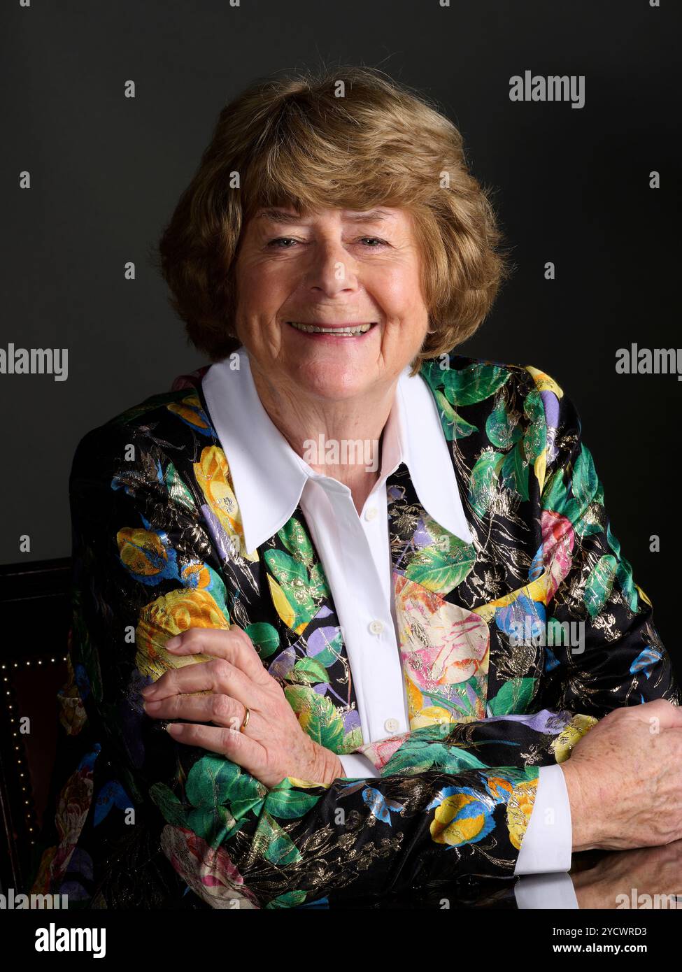 Pam Ayres at the Oldie Magazine Literary Lunch 22/10/24 Stock Photo - Alamy