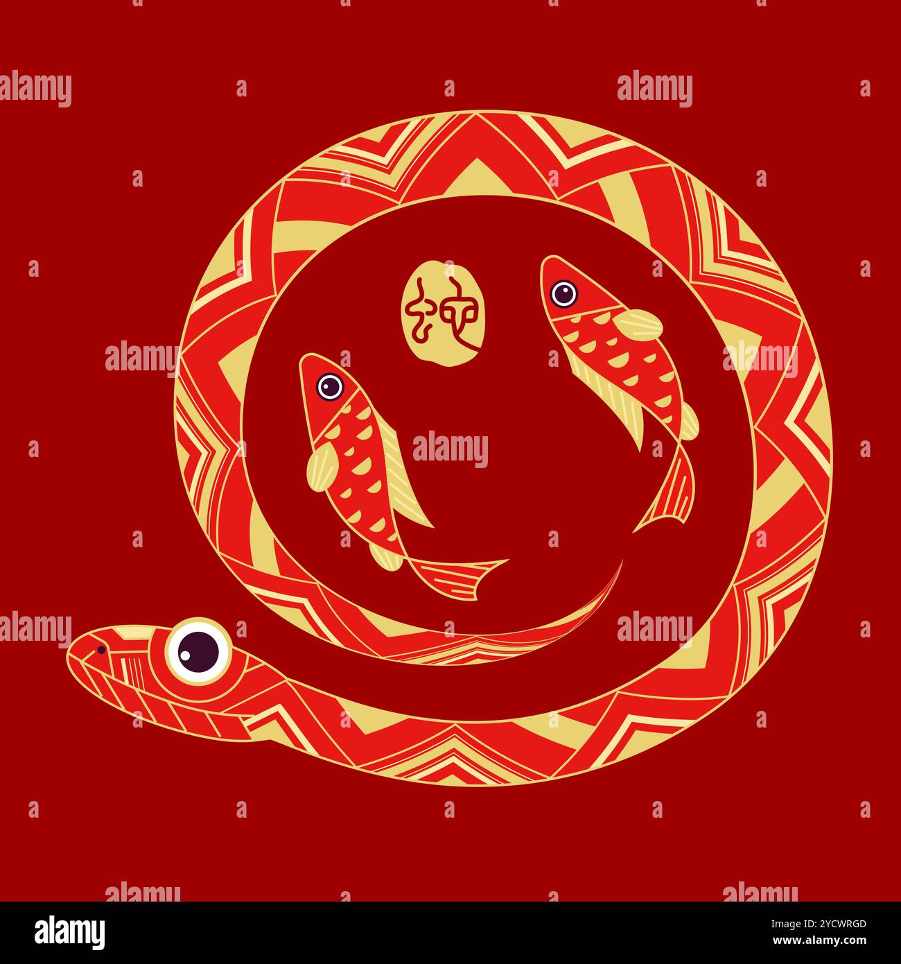 Celebrate the Year of the Snake for Chinese New Year with a modern ...
