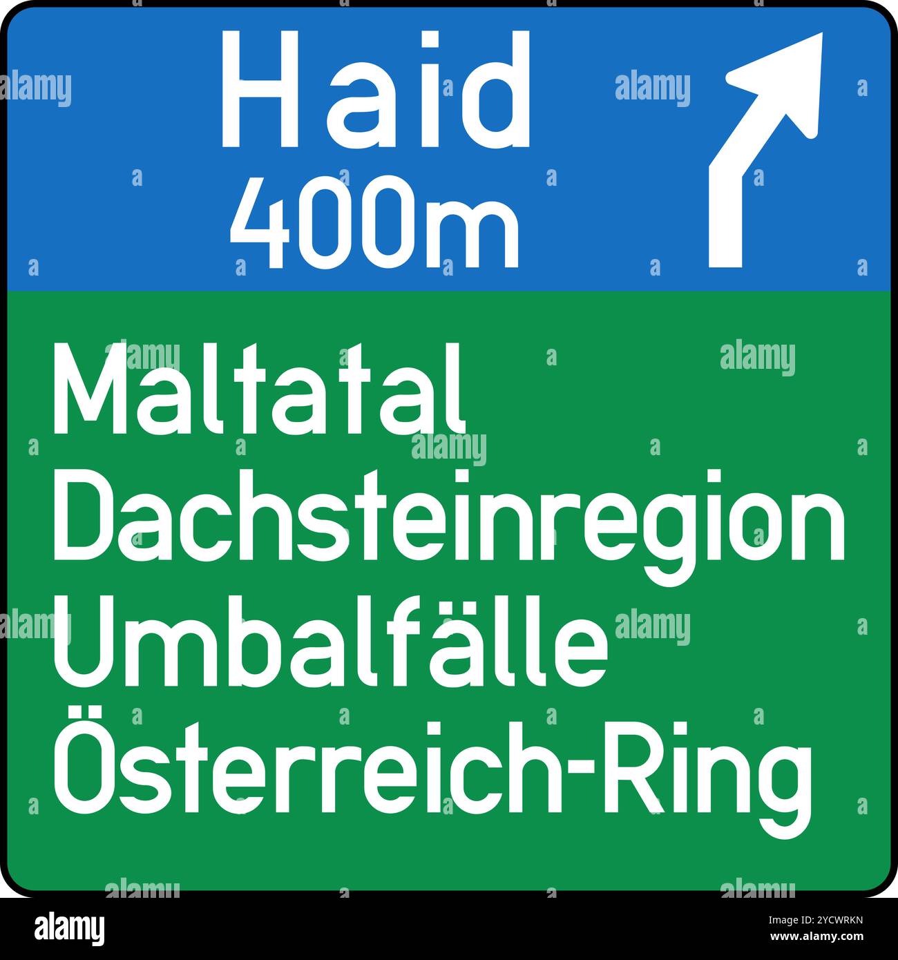 Germany traffic signs Stock Vector Images - Alamy