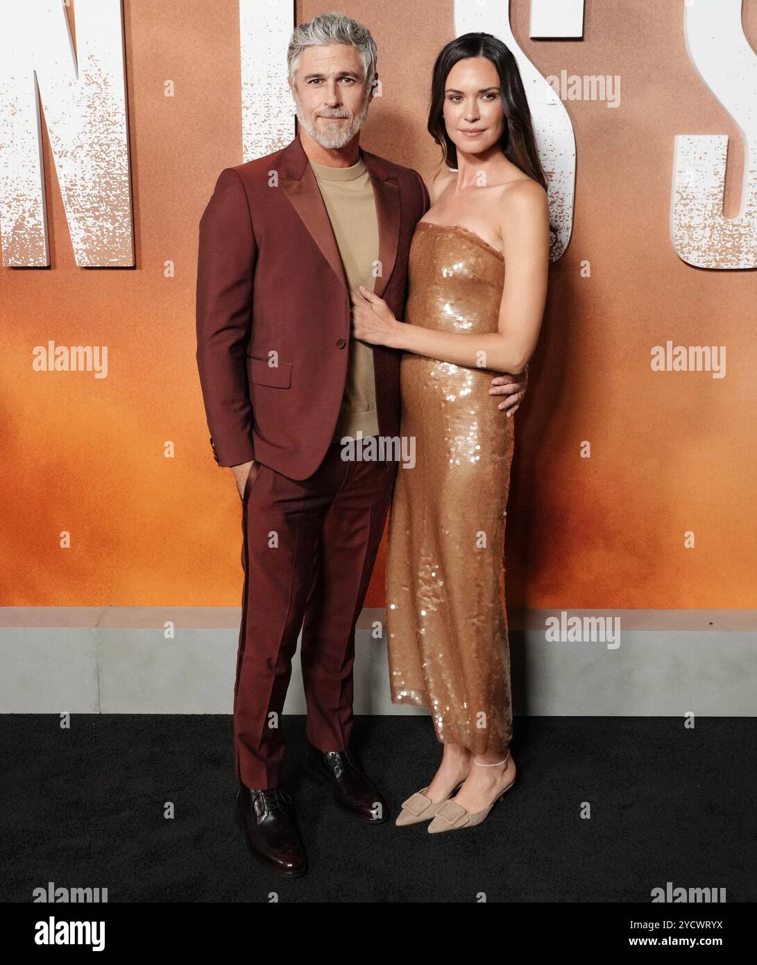 (L-R) Dave Annable and Odette Annable at the Paramount+ Original Series ...