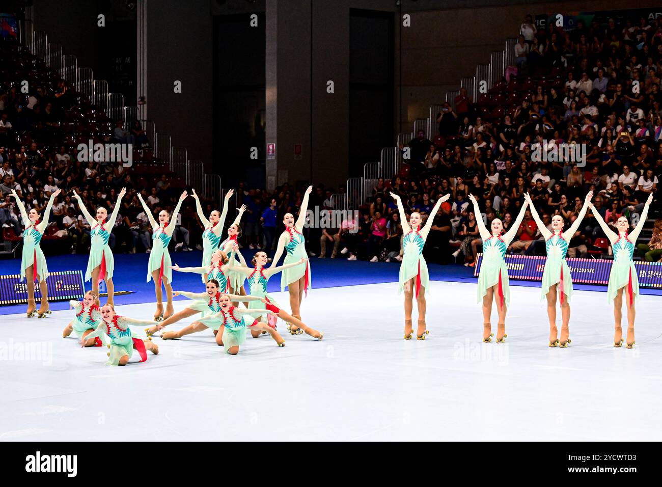 DREAM TEAM (GER), during Senior Precision, at the Artistic World Skate ...