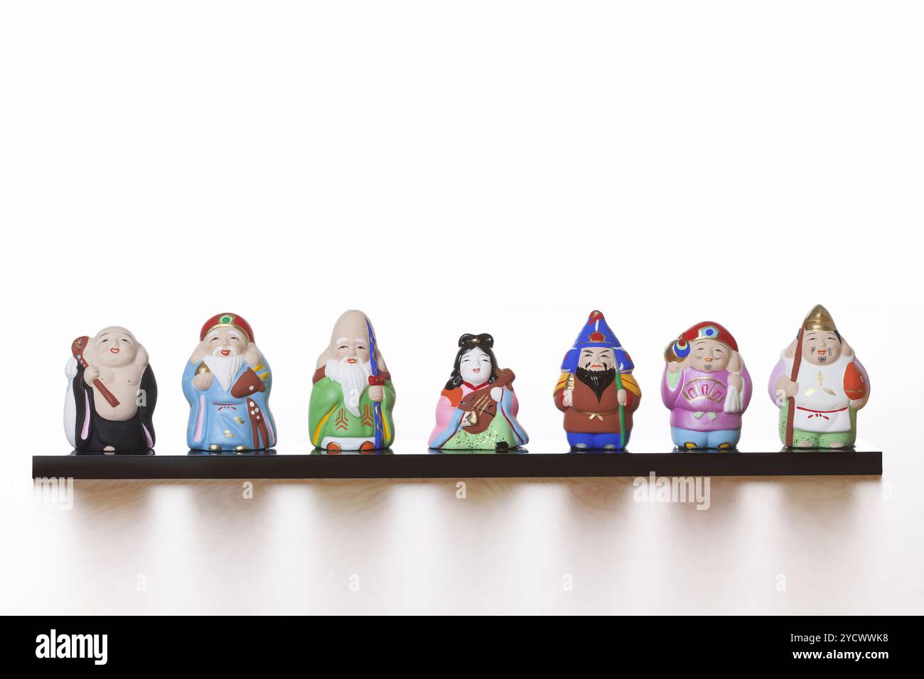 Seven gods of good fortune Stock Photo - Alamy