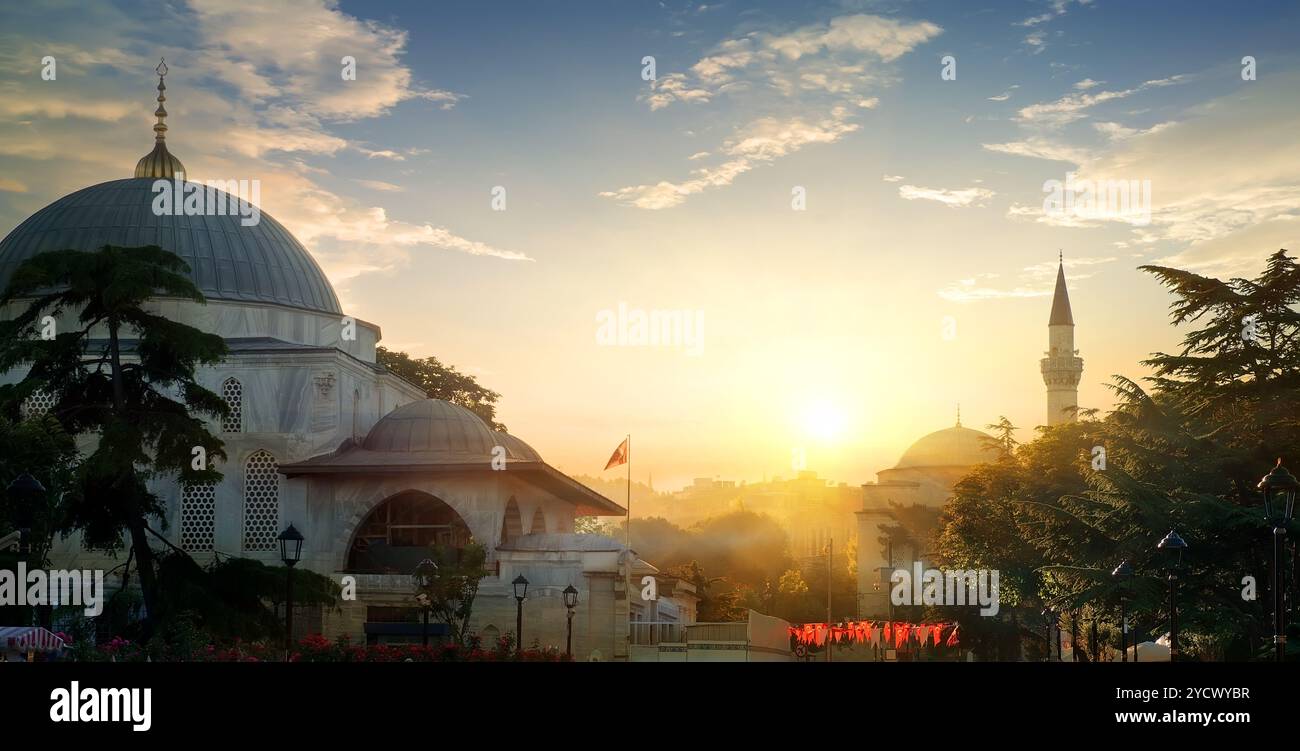 Mosque dome sunset hi-res stock photography and images - Alamy