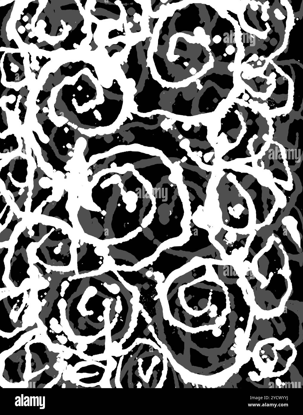 Abstract pictorial pattern Stock Photo - Alamy