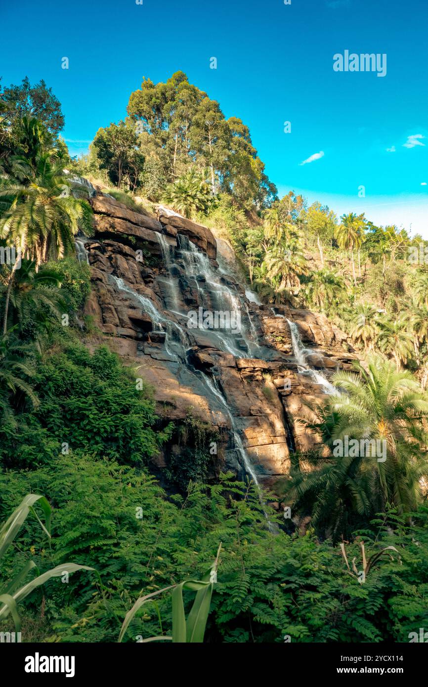 Scenic View of Kisasa Waterfalls in Magamba Nature Forest Reserves ...