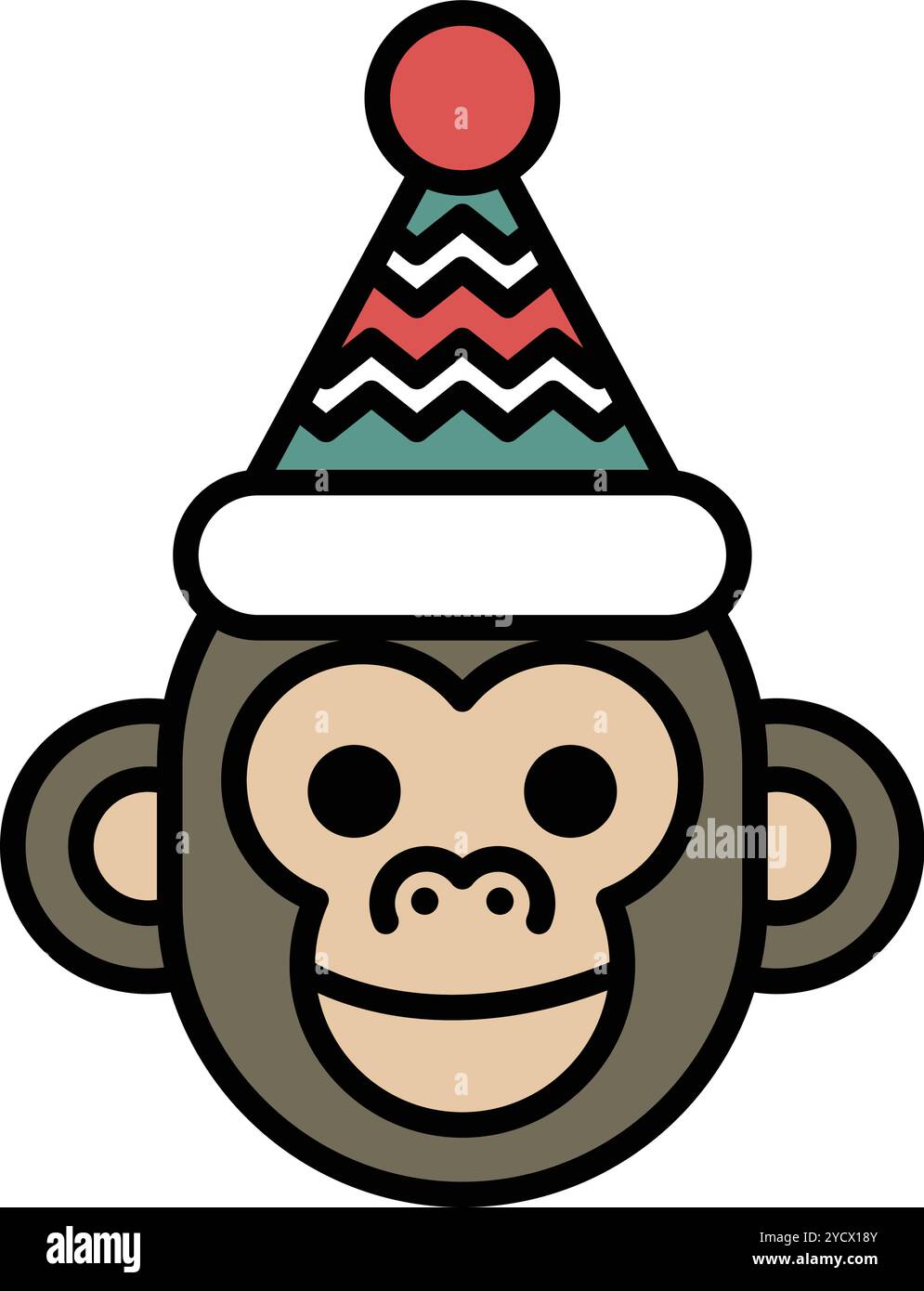 Cartoon monkey wearing hat hi-res stock photography and images - Alamy