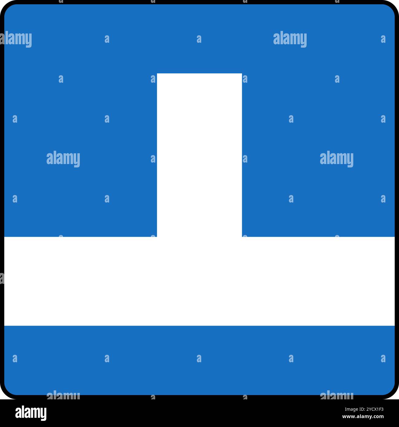No through road (dead end), Informational signs, Road signs in Austria ...
