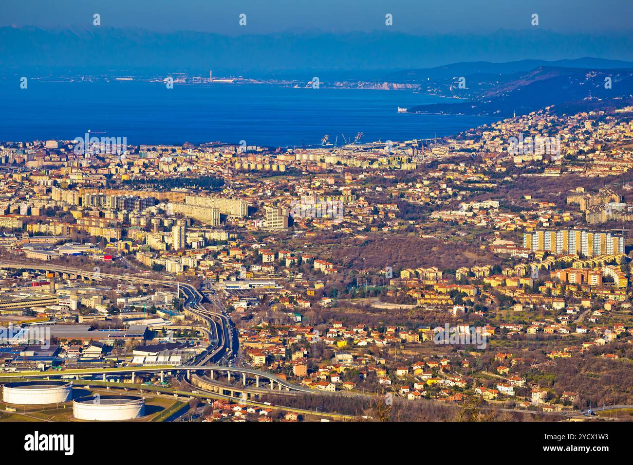 Aerial view beautiful italian town hi-res stock photography and images ...