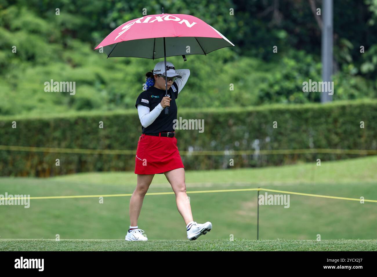 KUALA LUMPUR, - OCTOBER 24: Minami Katsu of Japan during the first round of the 2024 LPGA ...