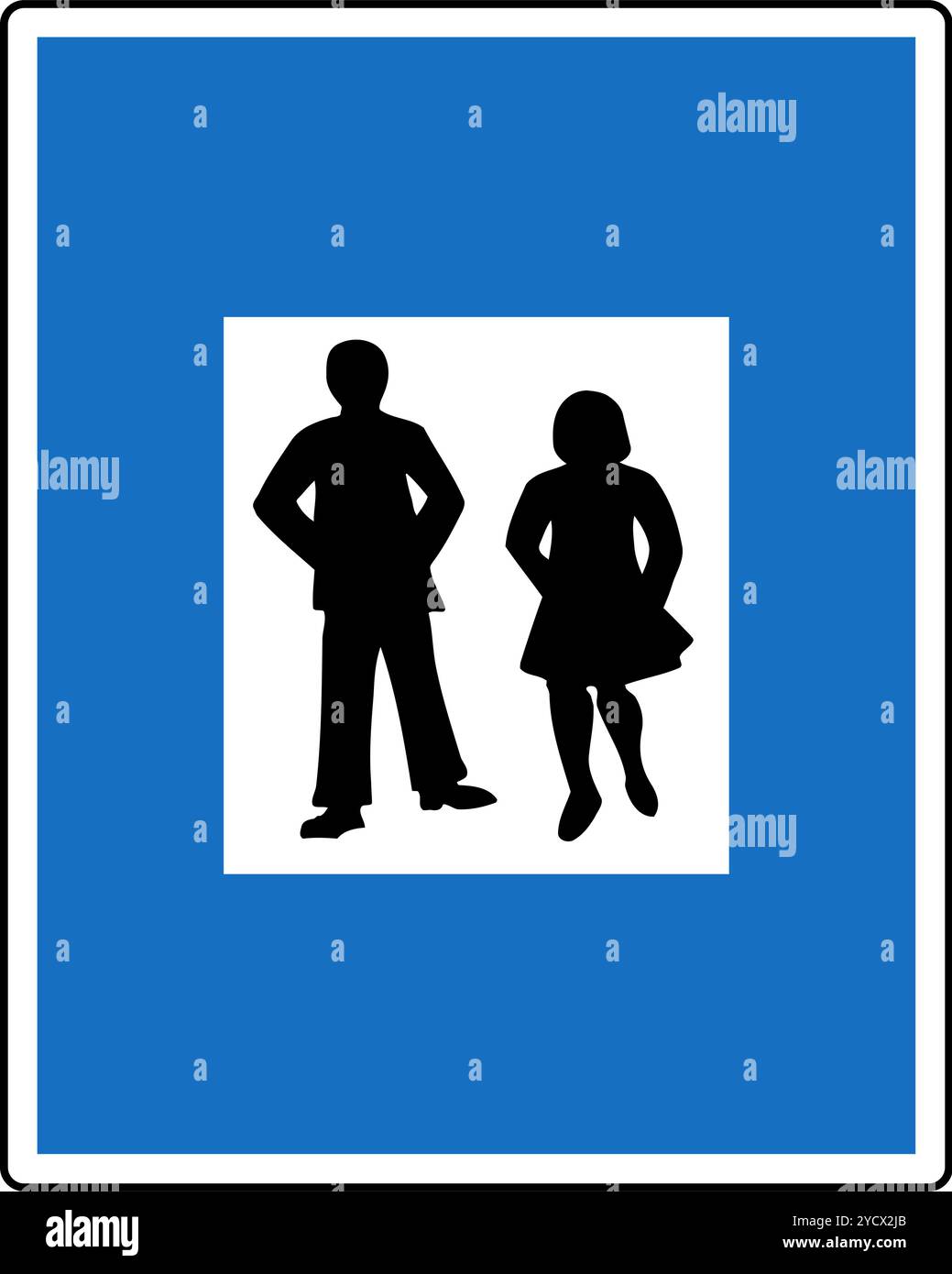 Pedestrian zone, Informational signs, Road signs in Austria (German ...