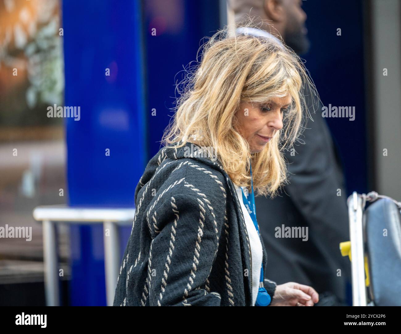 London, UK. 24th Oct, 2024. Celebrity radio presenters outside Global ...