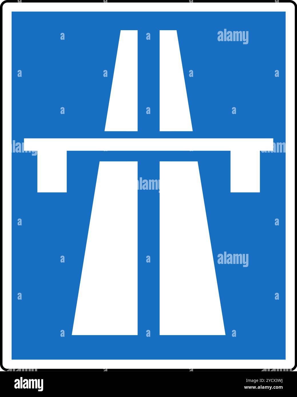 Beginning of Motorway, Informational signs, Road signs in Austria ...