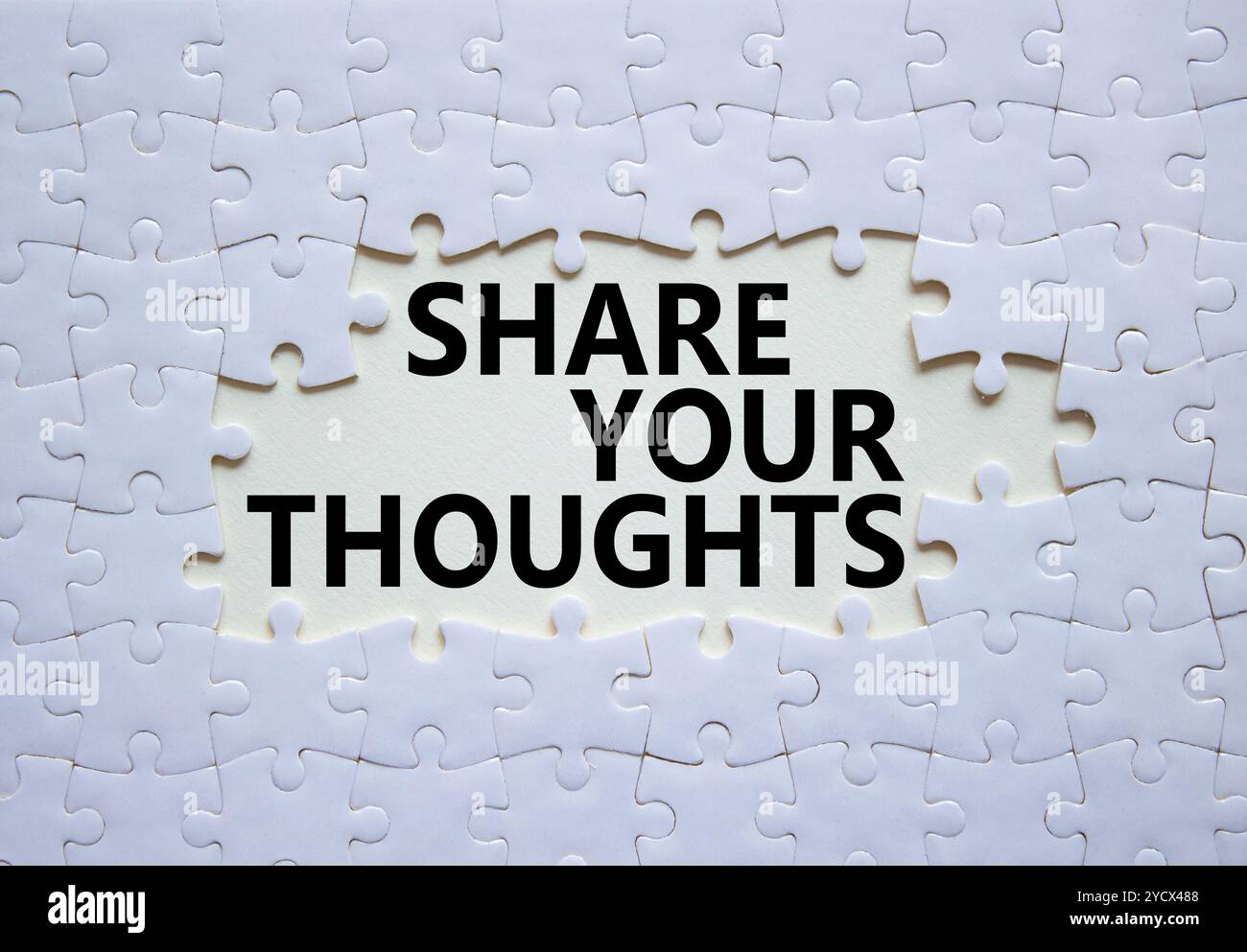 Share your Thoughts symbol. Concept words Share your Thoughts on white ...