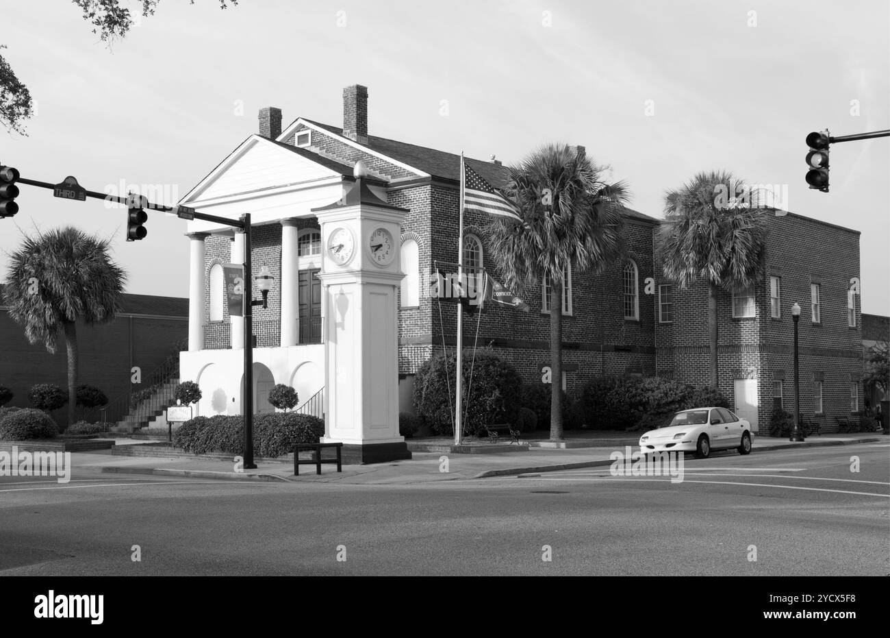 Historic City Hall building in Conway, South Carolina, USA, showcasing ...