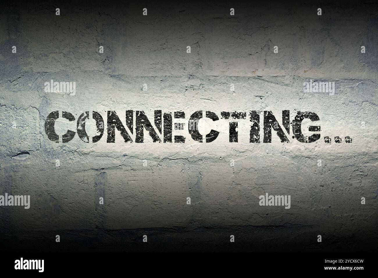 Connecting WORD GR Stock Photo - Alamy