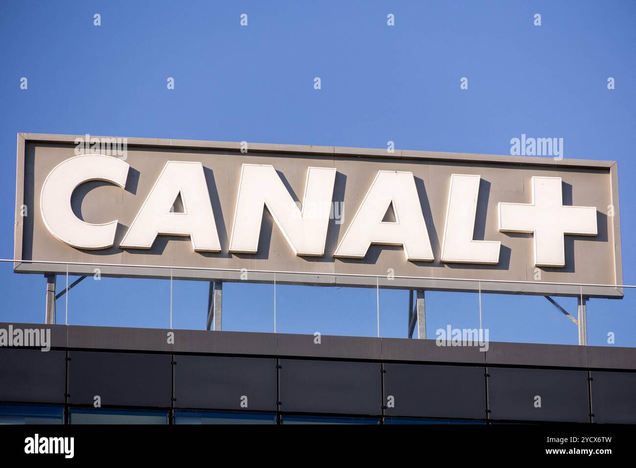 Issy Les Moulineaux, France. 24th Oct, 2024. CANAL Group headquarters on October 24, 2024 in ...