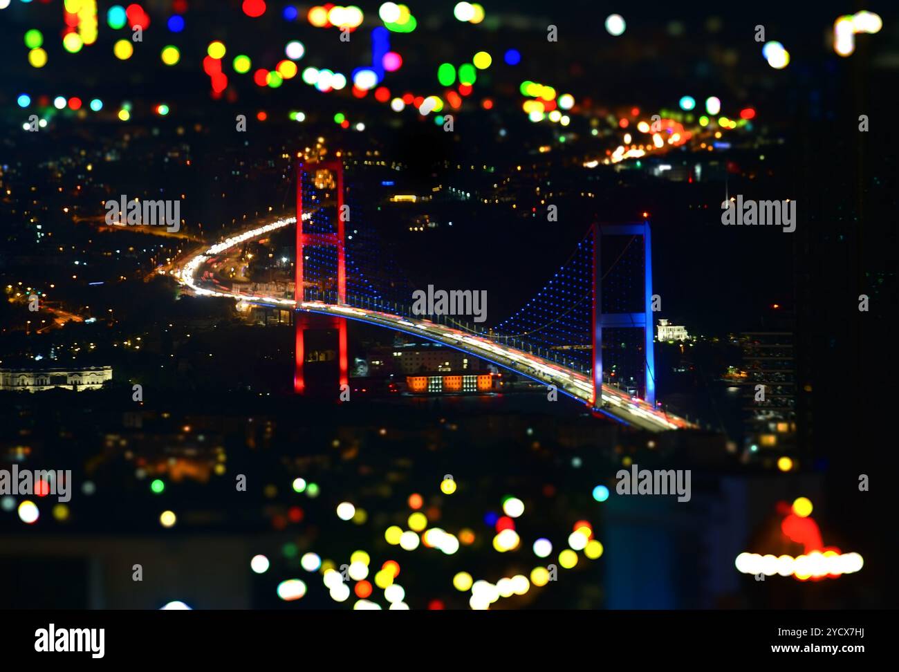 Road bridge across bosphorus hi-res stock photography and images - Alamy