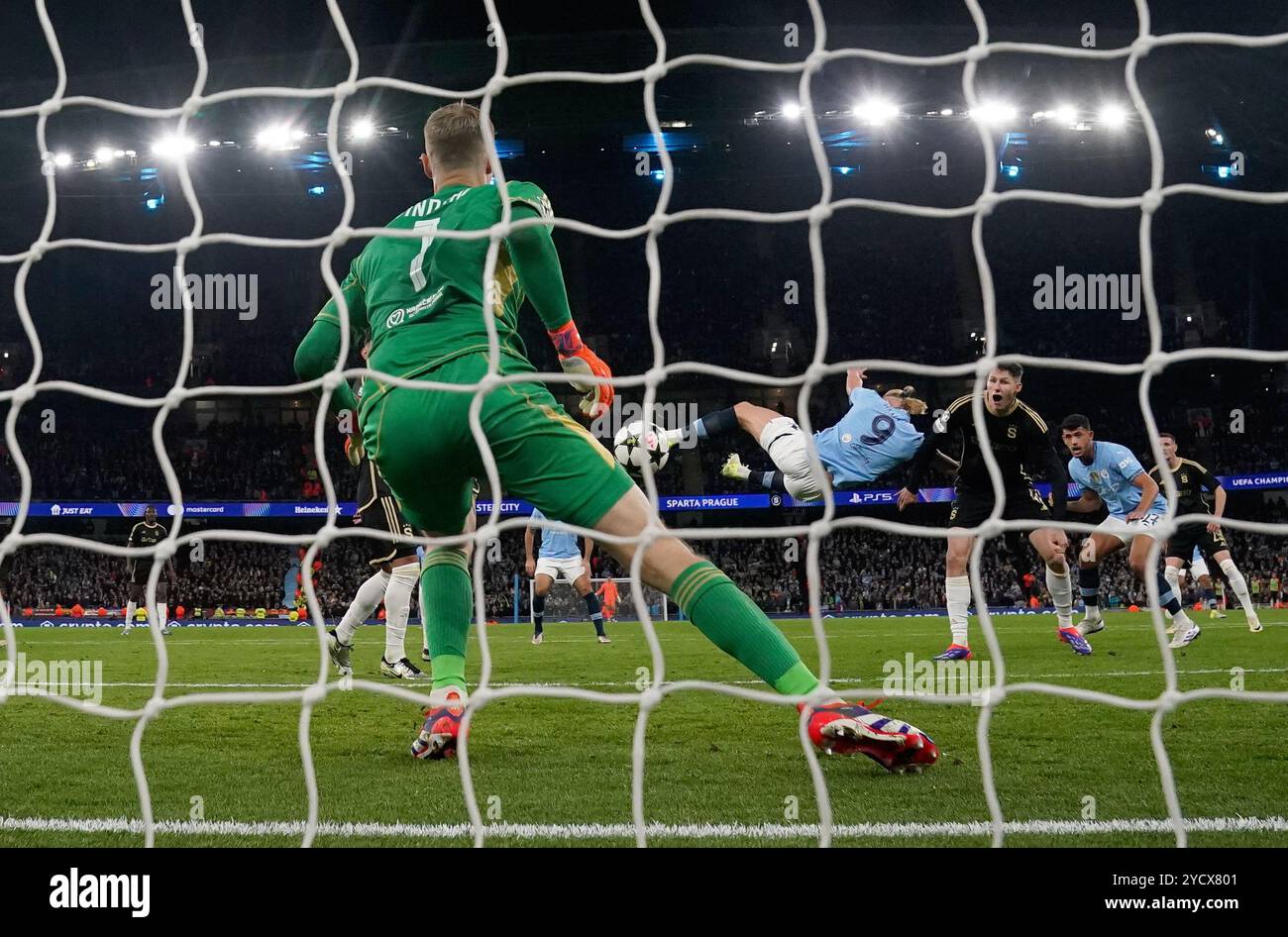 File photo dated 23-10-2024 of Manchester City's Erling Haaland scores ...