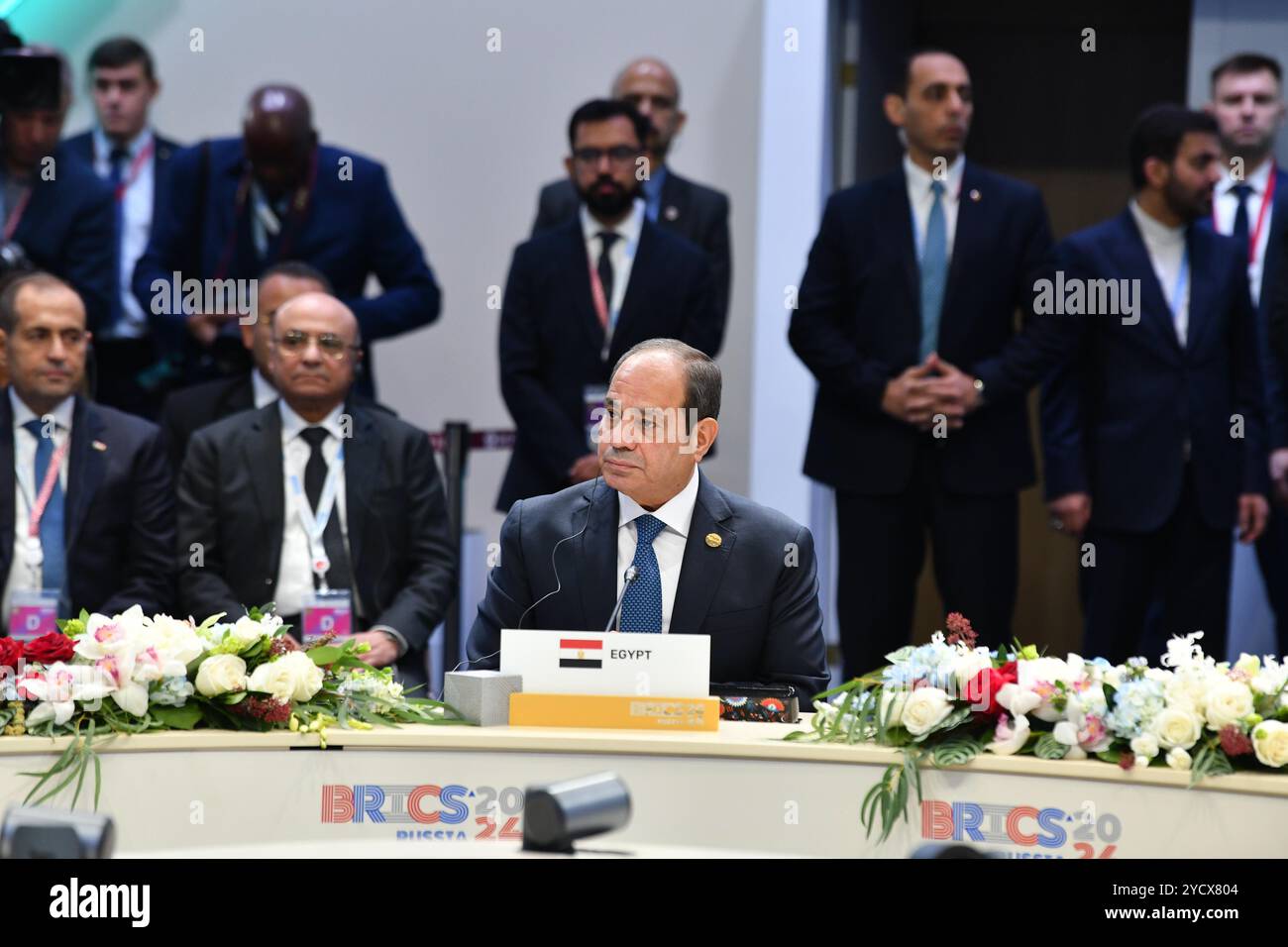 23 October 2024 Kazan, Russia The Brics summit was attended by leaders ...